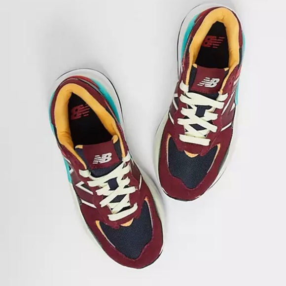 New Balance | Shoes | New Balance 574 Burgundy Multi Semi New | Poshmark